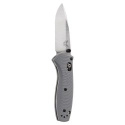 Benchmade 585-2 Mini Barrage AXIS Assisted Folding Knife Satin Plain ...